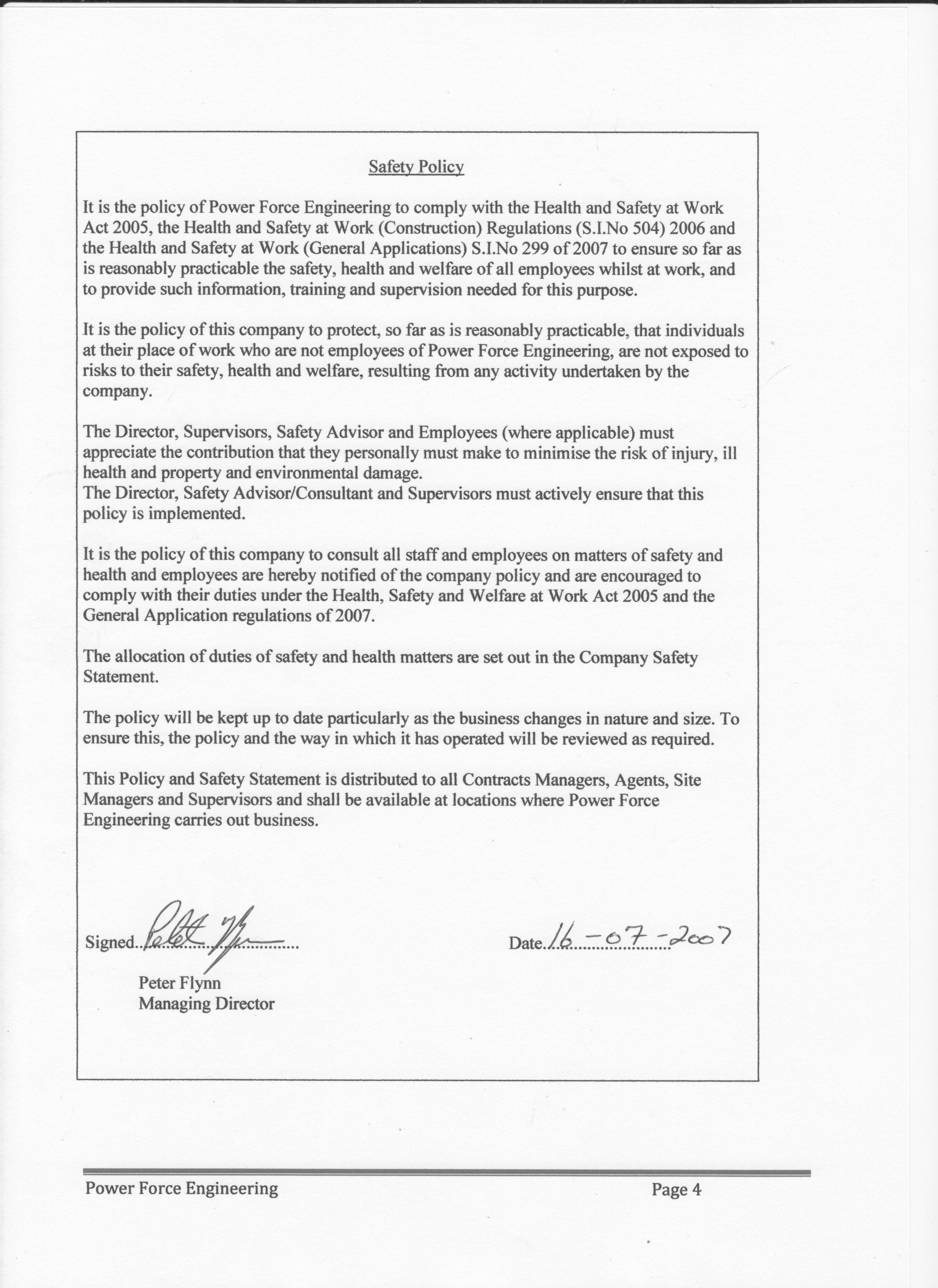 Power Force Engineering